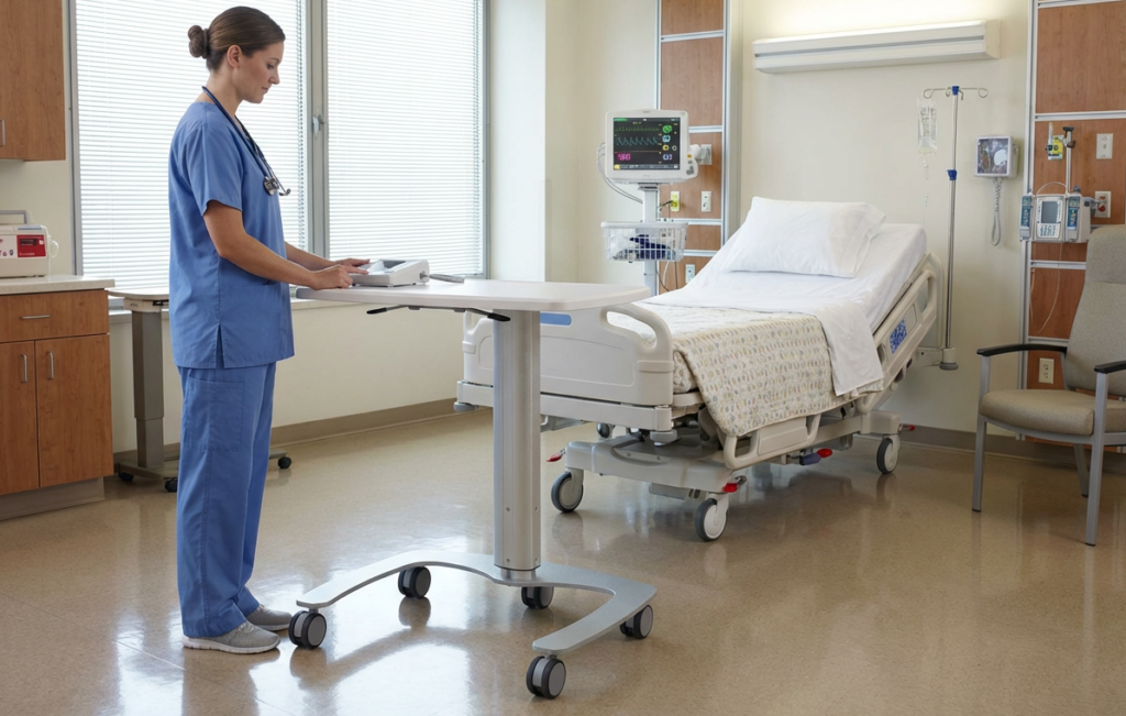Why Height-Adjustable Work Surfaces Matter at the Point of Care | MedViron